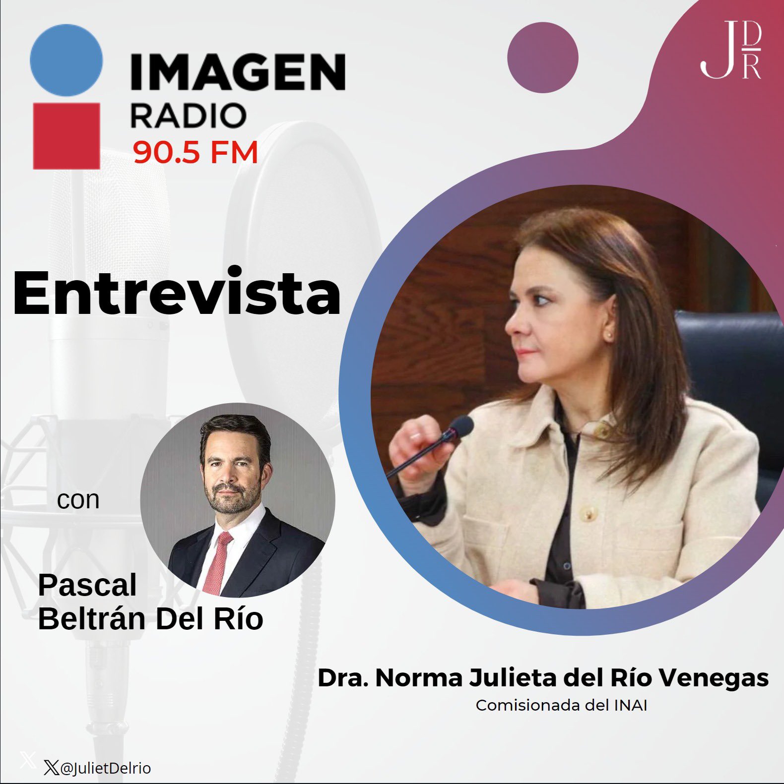 Entrevista con Pascal Beltrán del Río - Dra. Julieta del Río Venegas